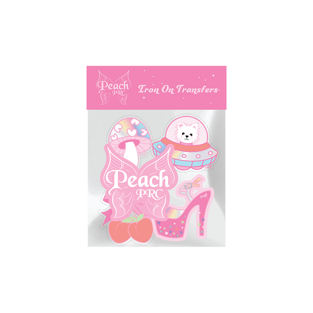 Peach Iron On Transfers Pack | Peach PRC Official AU Store