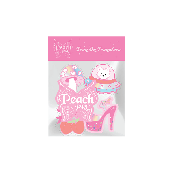Peach Iron On Transfers Pack | Peach PRC Official AU Store